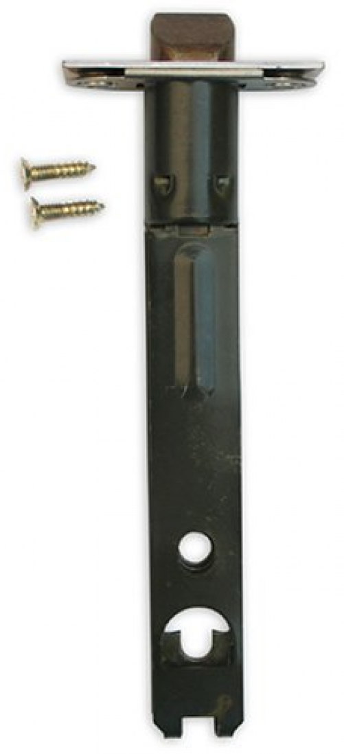 Kwikset 83014-015 CP Security 5-Inch Entry Door Latch, Polished Brass ...