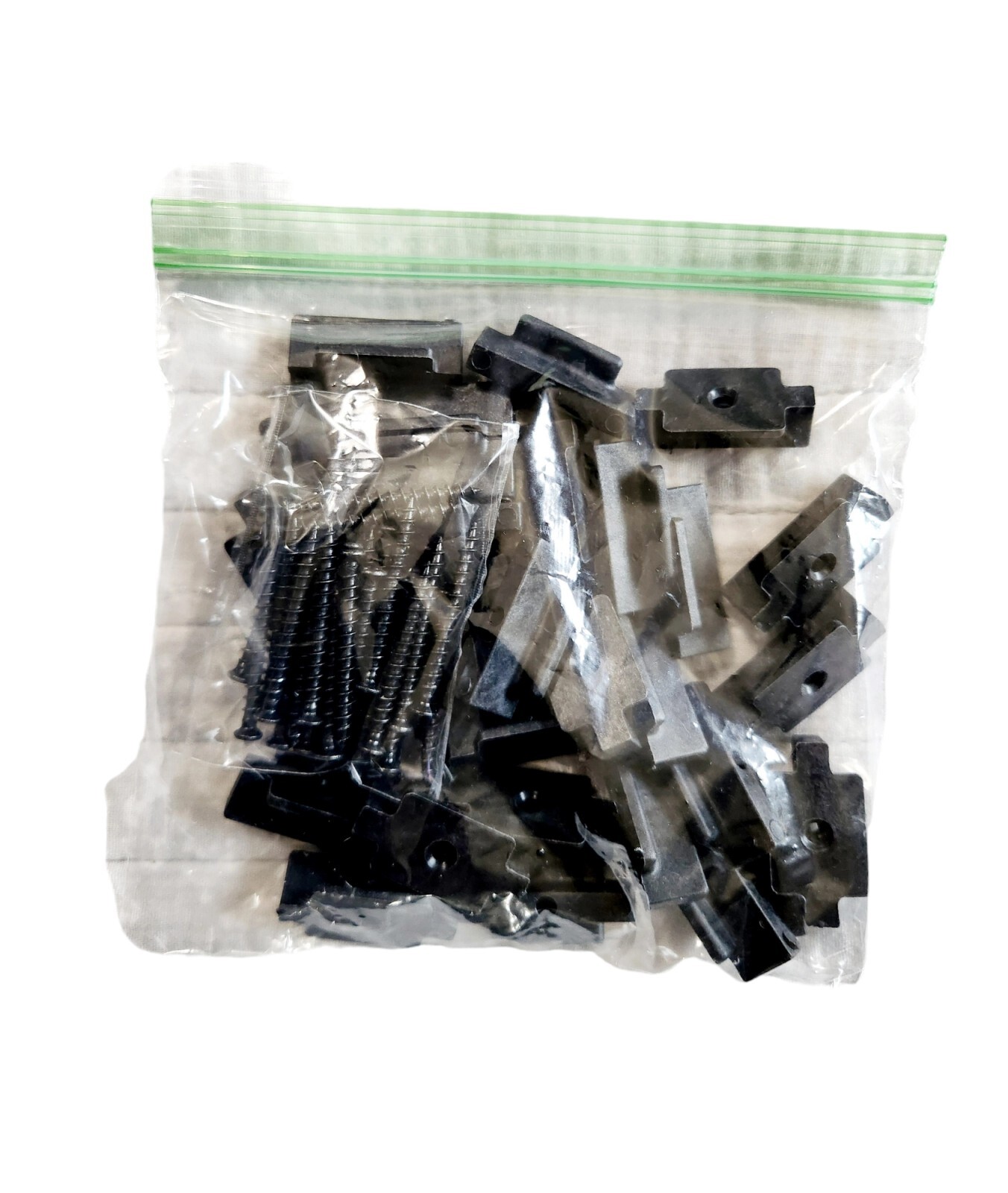 Hidden Fasteners Clips 30 Pieces for Deck Fastening Black Nylon Plastic ...