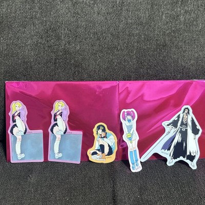 BLEACH Sticker Set x2 Matsumoto Rangiku, Soifon, Kenpachi Bandai Namco ...