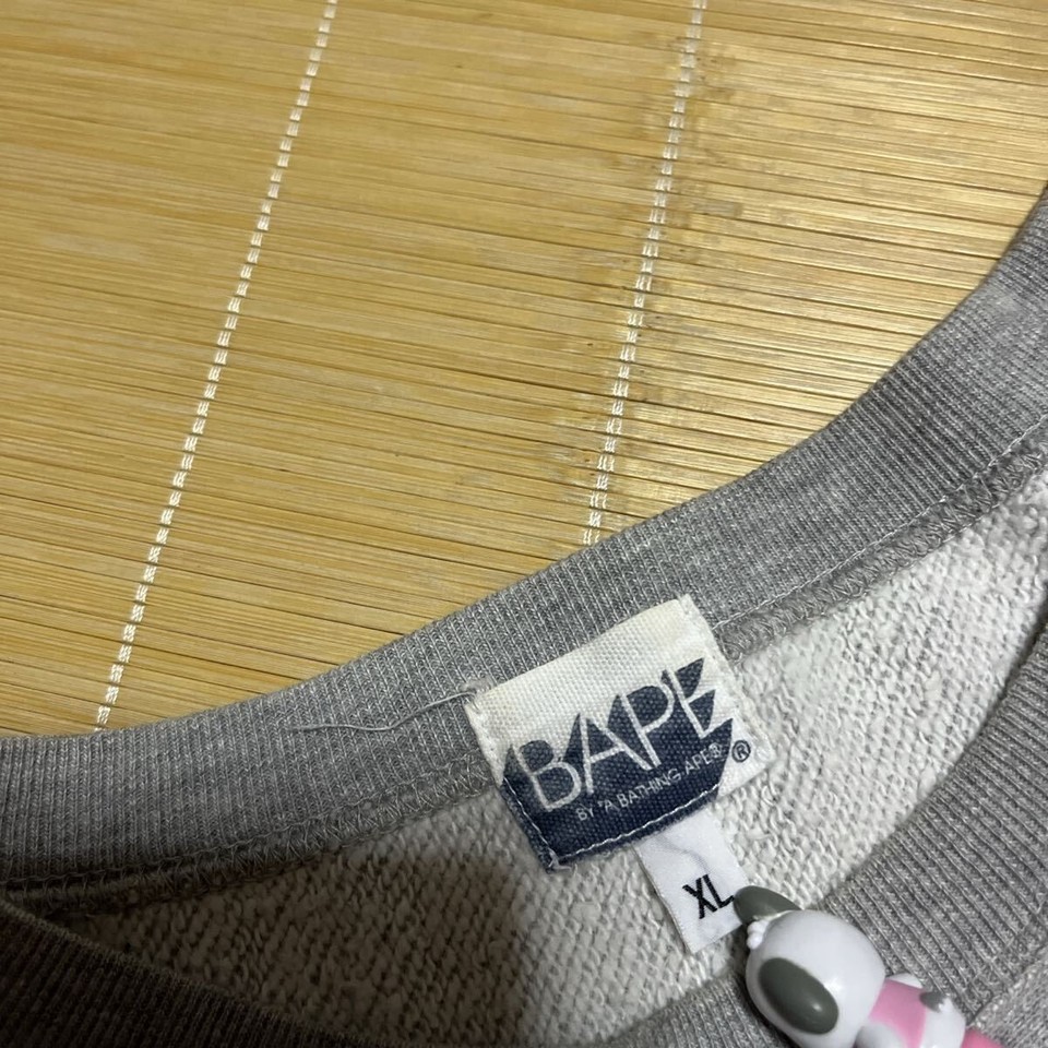 A Bathing Ape Bape Circle Logo Sweatshirt Hoodie Xl Crewneck Shark Baby ...