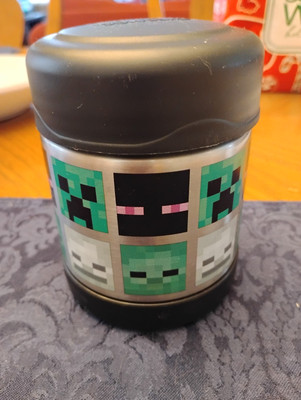 "Thermos" Minecraft Funtainer Vacuum Insulated Thermos | eBay