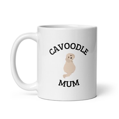 Cavoodle Mum Gift, Dog Christmas Gift, Cavoodle Mom Mug, Pet Christmas ...