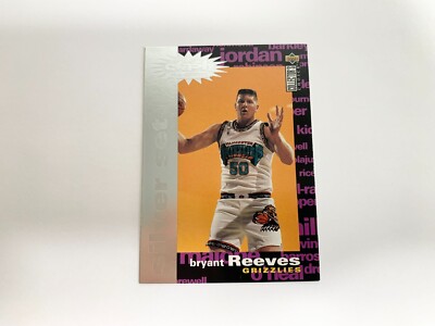 Bryant Reeves You Crash The Game Silver Set 1995 Upper Deck Card # C27 ...
