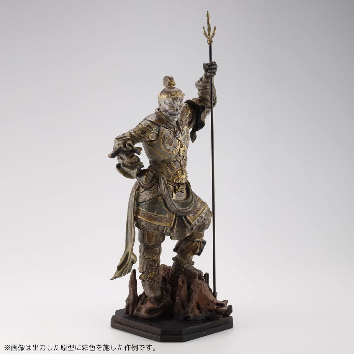 KAIYODO ART PLA THE FOUR DEVAS STATUE KOUMOKUTEN 160mm Kit AP013 w ...