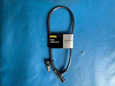 Halfords Basic Cable Bike Lock (60cm Length) with 2 keys | eBay UK