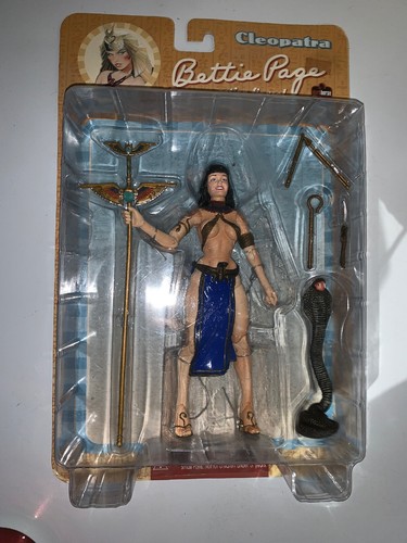BETTE PAIGE As CLEOPATRA Dark Horse Deluxe 7" Action Figure NEW 2004 ...