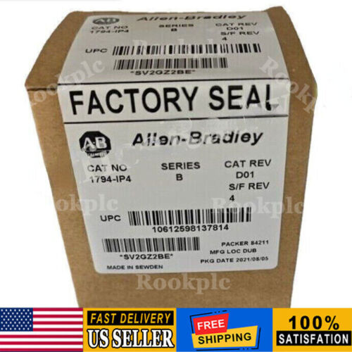 New Factory Sealed Allen Bradley 1794-IP4 SER B Flex I/O Digital Output ...