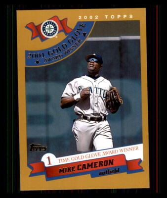 2002 Baseball Topps Mike Cameron Seattle Mariners #702 GG | eBay