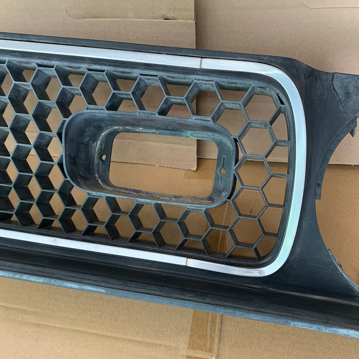 1971 1972 Ford Mustang Mach 1 Front Grille Trim Molding Original Boss ...