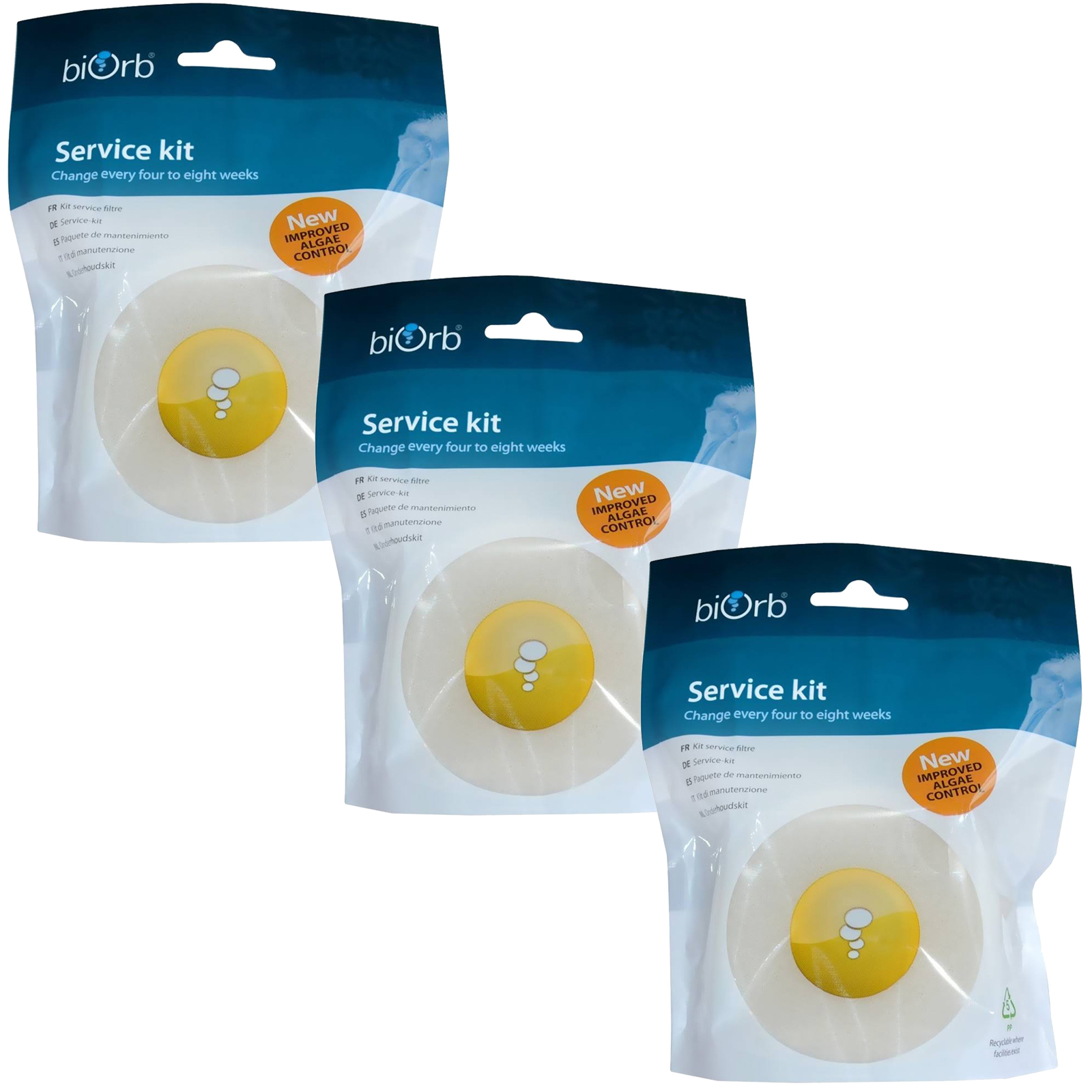 Reef One BiOrb Aquarium Service Kit 3 PACK Filter Cartridges | eBay