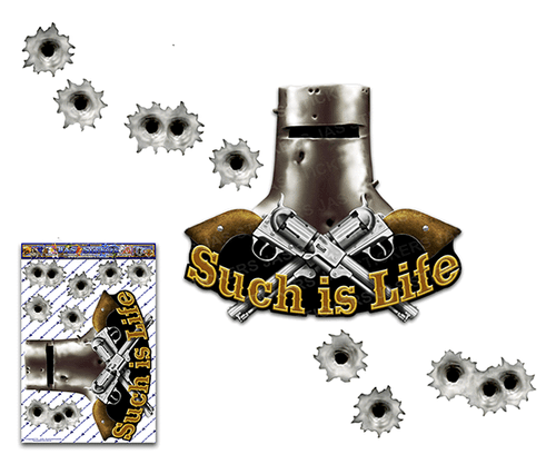 NED KELLY Car Sticker BULLET HOLES Large Vinyl Decal Pack-ST018_3 ...