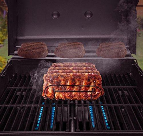 Sorbus Non-stick Rib Rack Porcelain Coated Steel Roasting Stand Holds ...