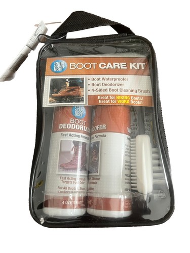 Shoe Gear Boot Care Kit Waterproofer and Deodorizer | eBay