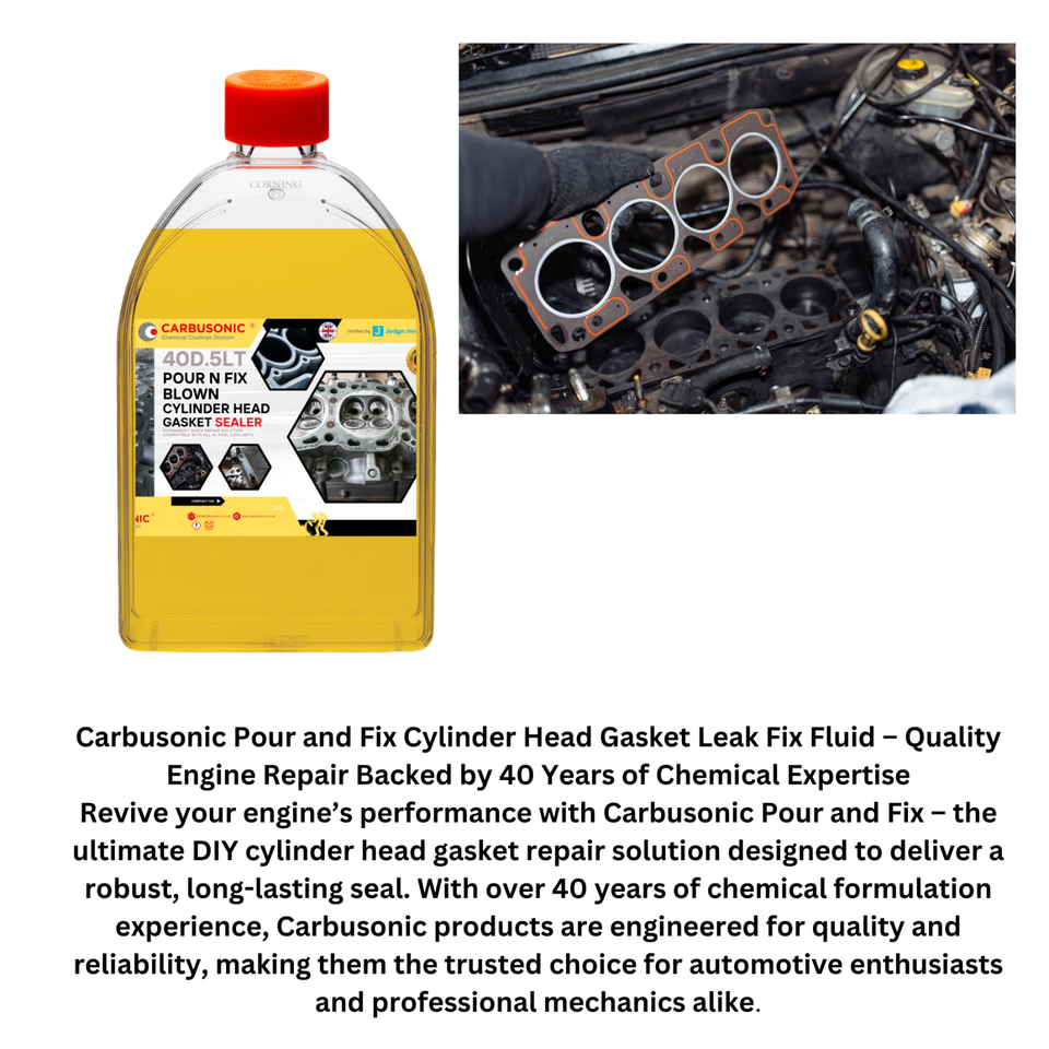 Head Gasket Repair Liquid Permanent Fix Cooling System Cracked Block ...