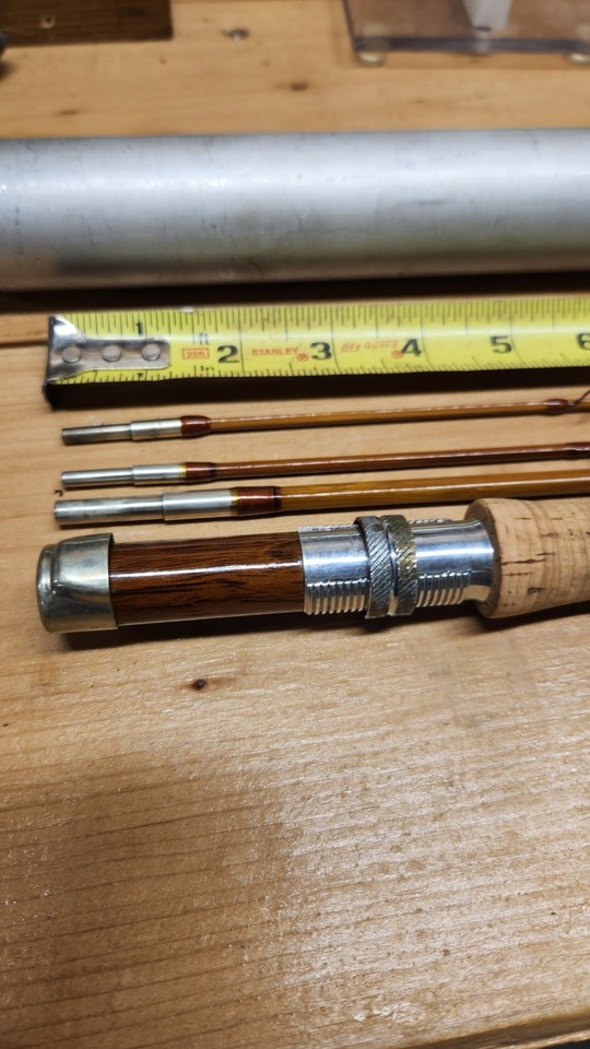 7'6" E.W. Edwards Bamboo Fly Rod | eBay