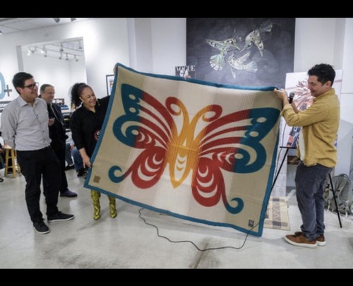 NEW Eighth 8th Generation Wool Blanket Native American ‘Never Say ...