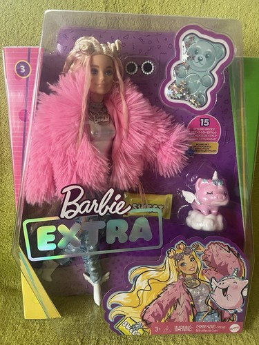 2021 Mattel Barbie Extra Doll #3 Millie Unicorn Pig NIB #GRN28 | eBay