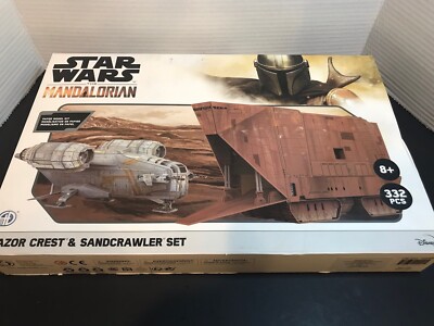 Star Wars Mandalorian 3D Puzzle Twin Pack – Razor Crest and Sandcrawler ...