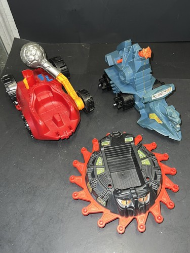 VTG 1984 Masters of the Universe MOTU Bashasaurus Vehicles Roton Battle ...
