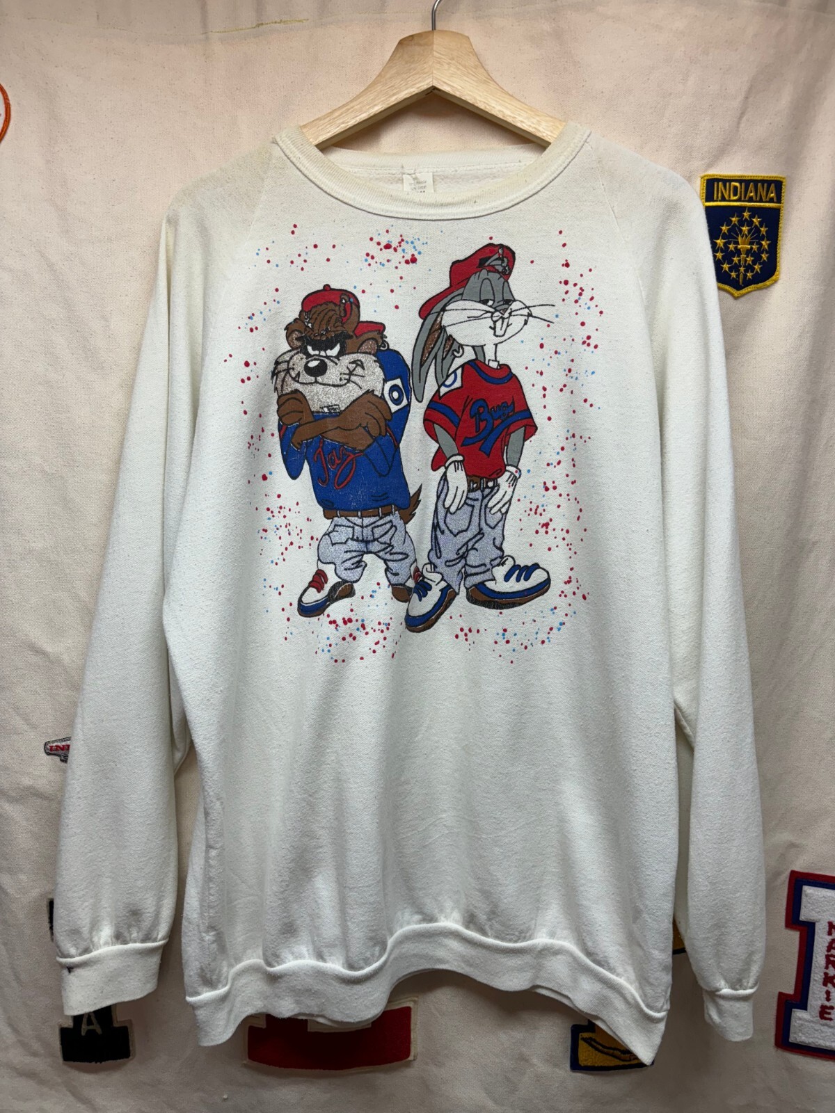 Vintage Bugs and Taz Kriss Kross 90's hip Hop White C… - Gem