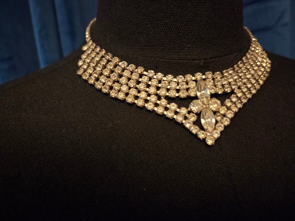 Marilyn Monroe Owned Worn 50's Large Rhinestone Necklace from Secretary ...