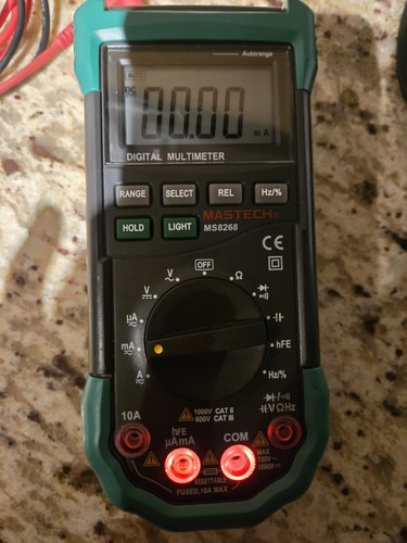 Mastech MS8268 Series Digital AC/DC Auto/Manual Range Digital ...