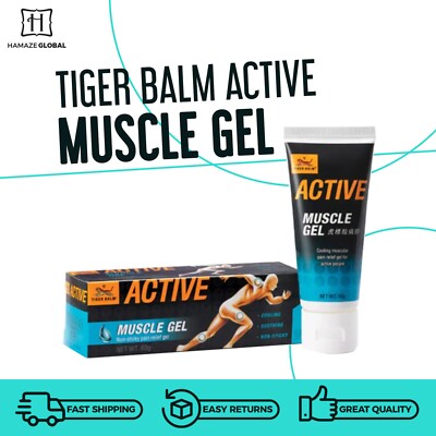 Tiger Balm Active Muscle Gel (Pain Relief) | eBay