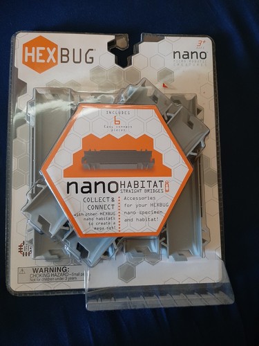 New Hex Bug Nano Specimen Habitat Straight Bridges 6 Connect Accessory ...