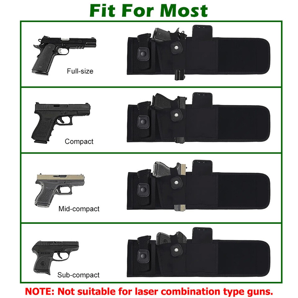 Concealed Gun Holster Tactical Pistol Handgun Waist Shoulder Legs ...