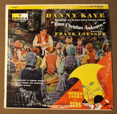 Danny Kaye Sings Hans Christian Andersen by Decca Records 33rpm VINYL ...