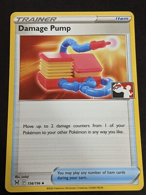 Damage Pump Cosmic Holo Pokemon Play! Prize Pack Series 3 Card NM | eBay