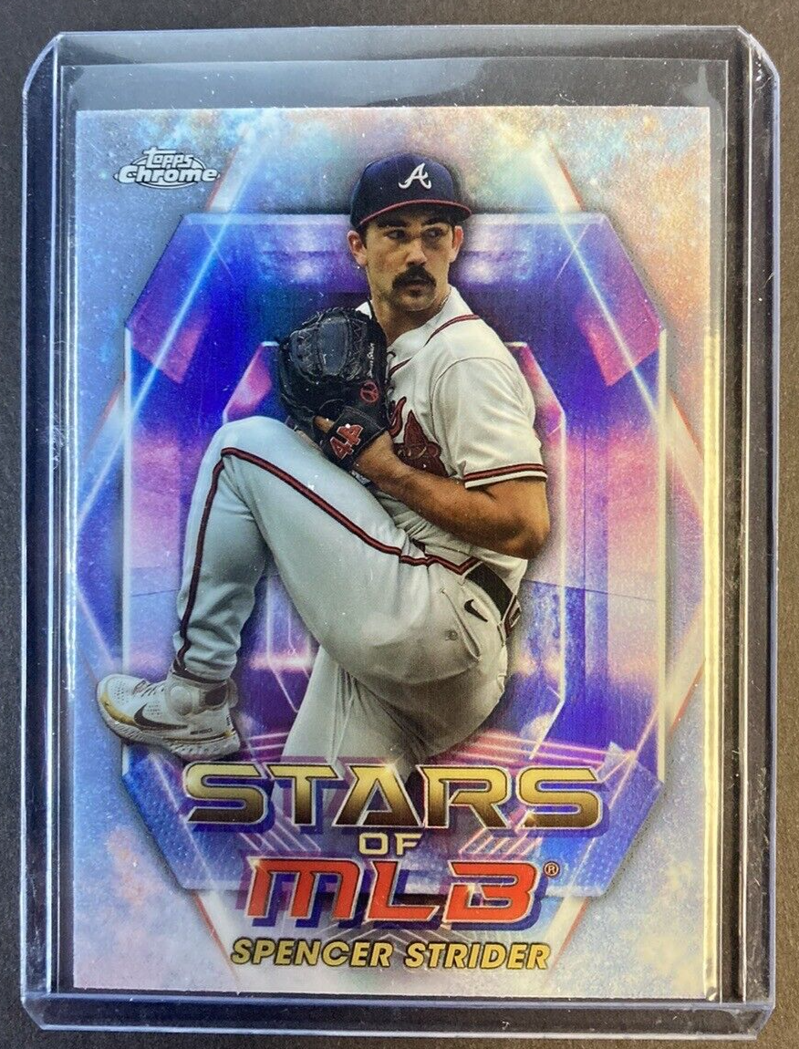 2023 Topps Update Spencer Strider Stars Of MLB Chrome #SMLBC-65 | eBay