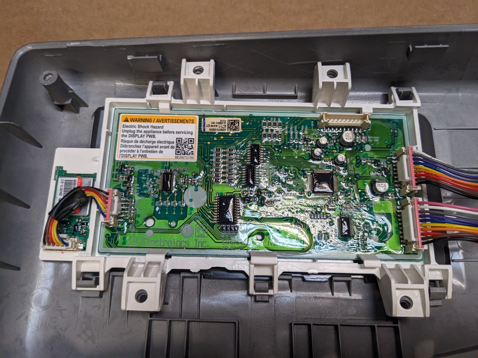 LG Washer Control Panel & User Interface AGL74115153 EBR85194711 ...