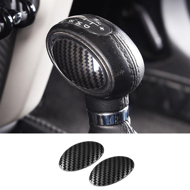 For Mini Cooper Countryman F60 ABS Carbon Fiber Inner Gear Shift Knob ...