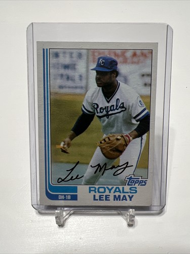 1982 Topps 132 Lee May Kansas City Royals Vintage Baseball Card | eBay