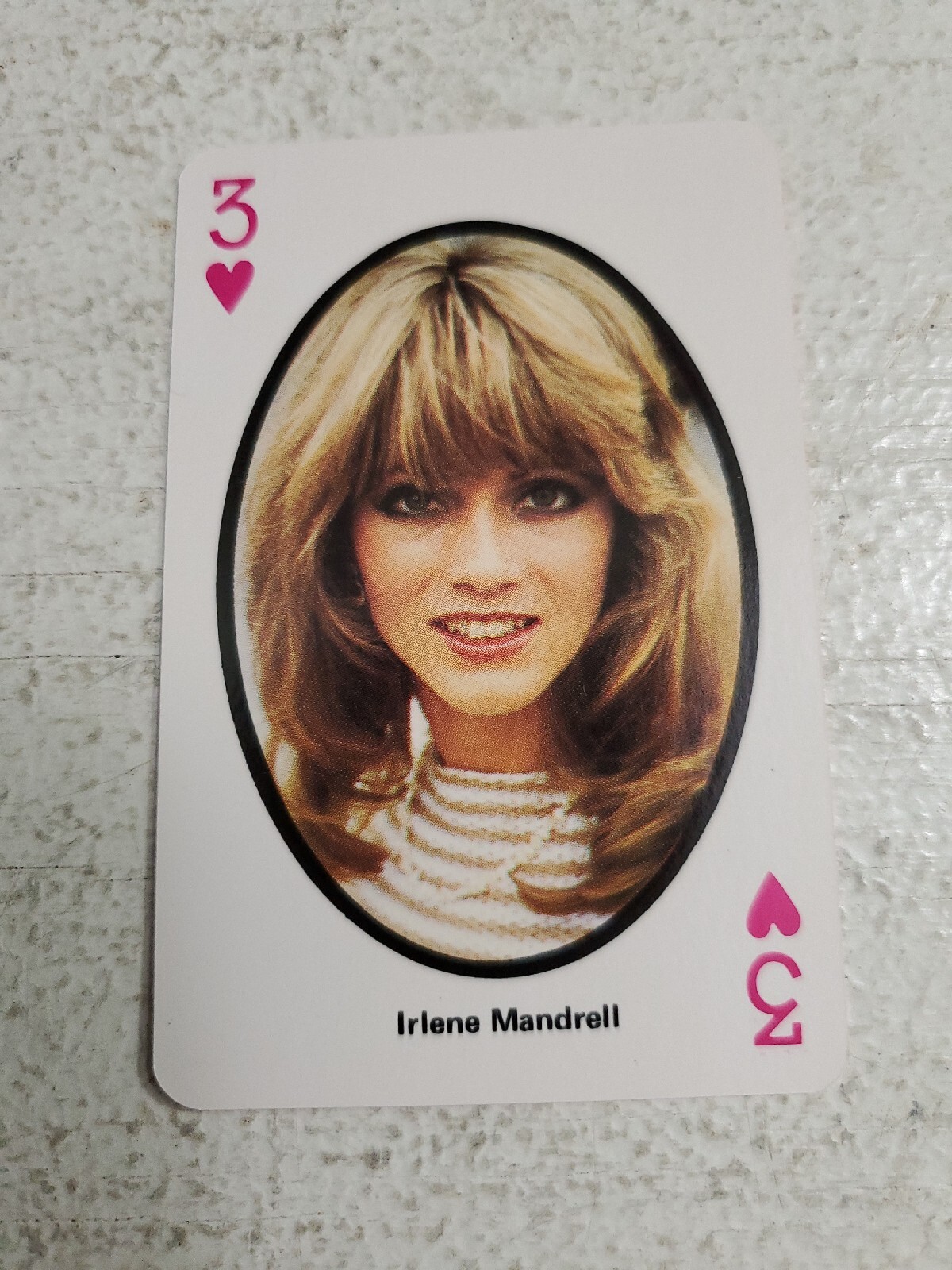 1 Single Swap 1982 Playing Card IRLENE MANDRELL Best Country Music 3 of ...