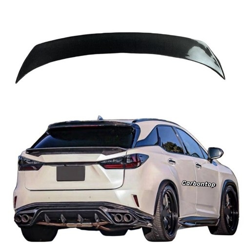 For Lexus RX350 450h 16-2021 Carbon Fiber Rear Trunk Upper Spoiler Wing ...