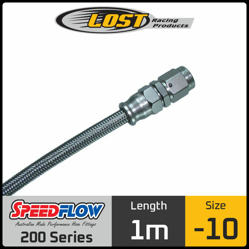 Speedflow 200 Series -10 AN Teflon® Braided Hose (1 metre) 200-10 | eBay