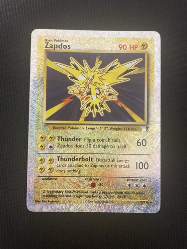 Zapdos - 19/110 - Pokemon Legendary Collection Reverse Holo Rare Card ...