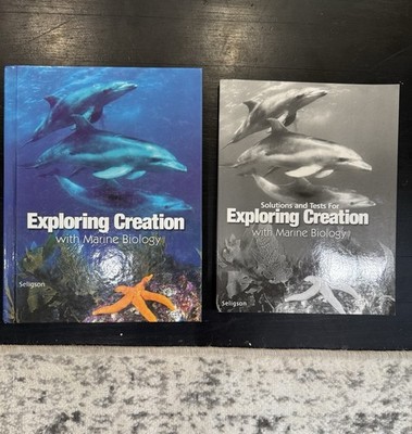 Apologia Exploring Creation with Marine Biology Textbook and Solutions ...