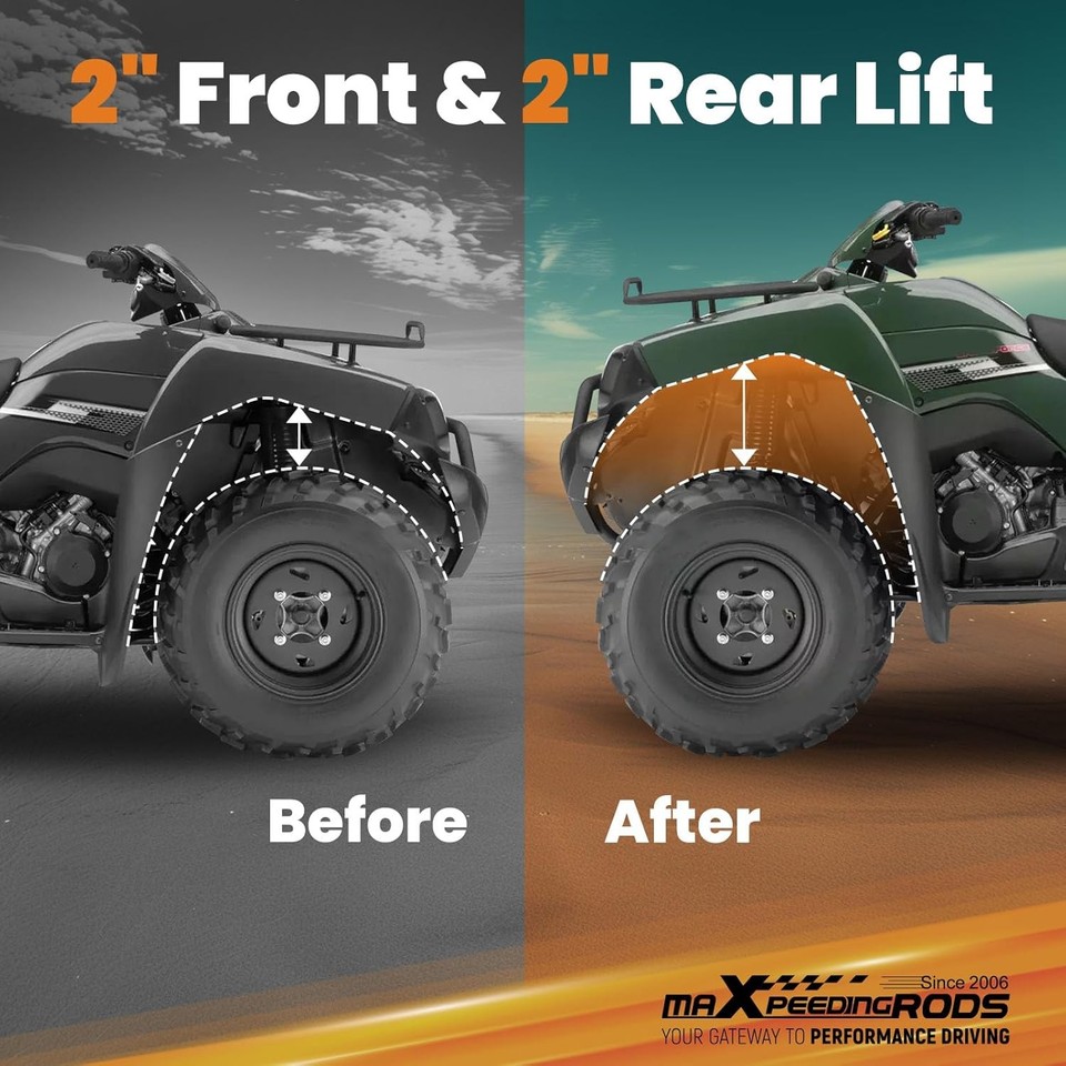 maXpeedingrods 2" Lift Kit for Can-Am Defender 500 800 1000 HD5 HD8 ...