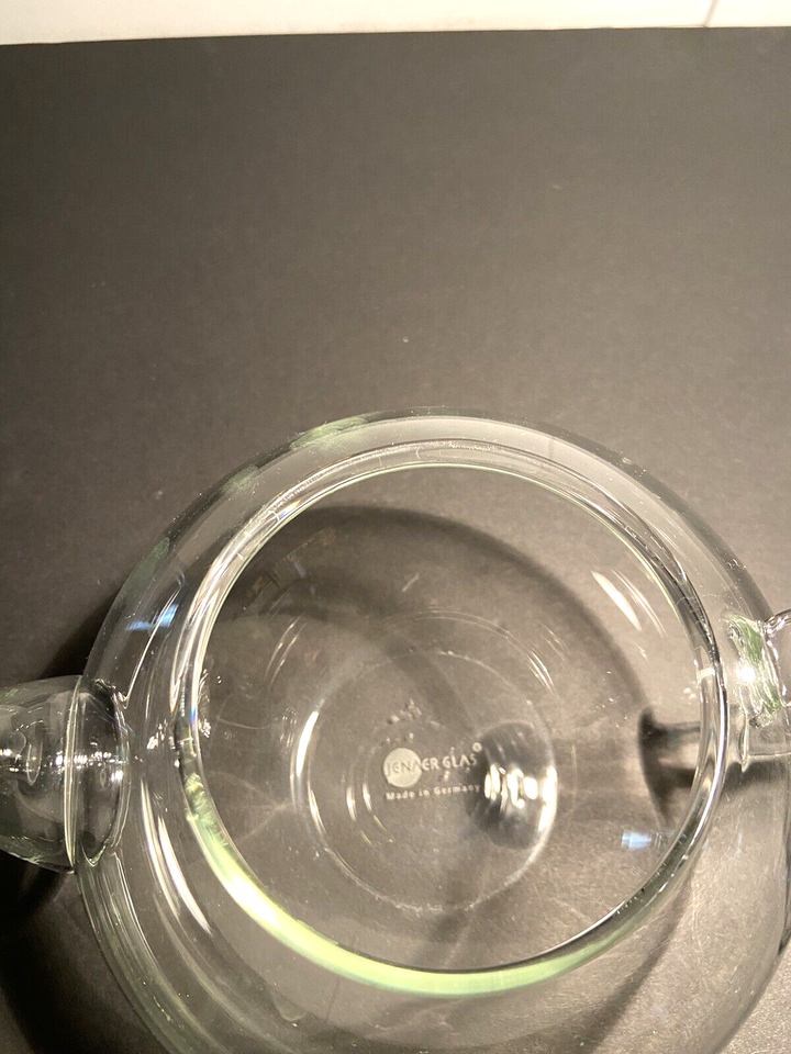Jenaer Glass Clear Glass Teapot w/ Lid made in Germany 6" tall MINT | eBay