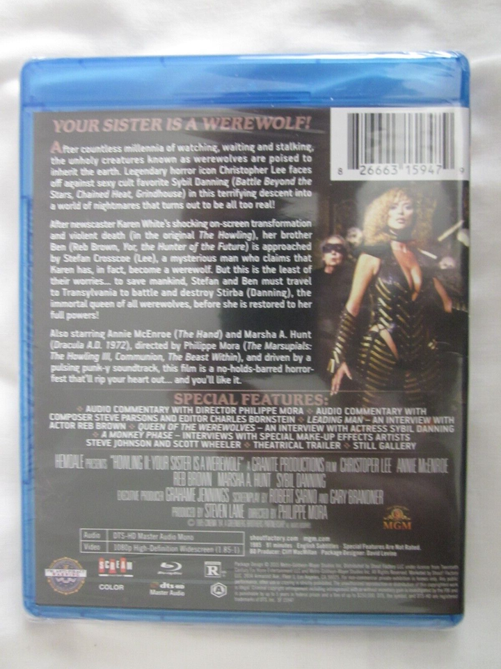 Howling II Bluray new unopened | eBay