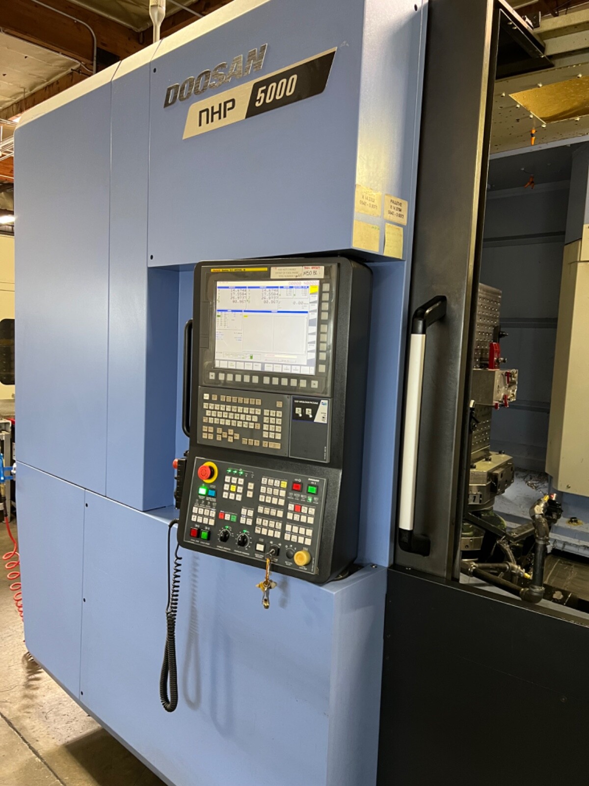 2019 Doosan NHP 5000 CNC Horizontal Machining Center 15k RPM Full 4th ...
