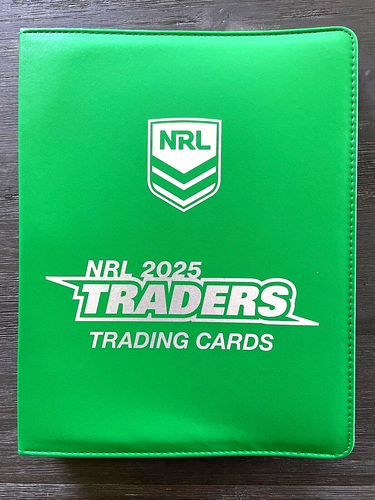 2025 NRL TRADERS COMPLETE 153 COMMON TRADING CARDS W/FOLDER, SLEEVES ...