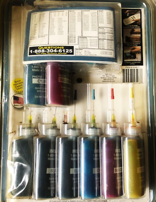 IMS Ink Refill System 480ml Premium Quality Easy Fill Inkjet All Major ...