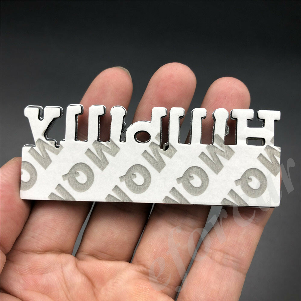 2x Metal Chrome HILLBILLY EDITION Truck Trunk Emblem Badge Sticker Car ...