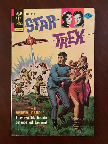 Star Trek #32 (Gold Key Comics 1975) Original Series Sci-Fi Bronze Age ...
