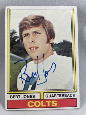 Bert Jones -LSU TIGERS- Baltimore Colts Autographed Rookie Card | eBay