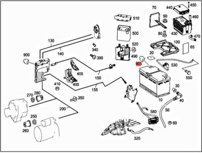 Genuine MERCEDES BBDC X222 W242 Rs elect. Wir. Harness 2044405507 | eBay